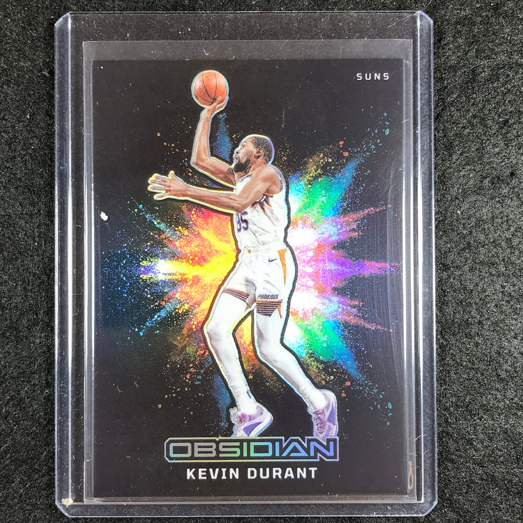 2023-24 Obsidian KEVIN DURANT Black Color Blast SSP #21 – Cherry Collectables