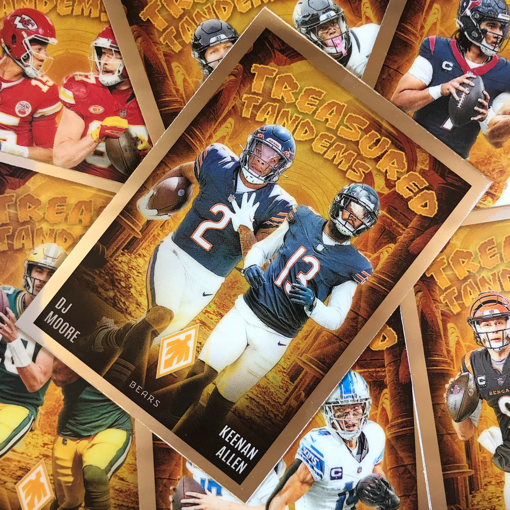 2024 Phoenix Football CRIS CARTER RANDY MOSS Treasured Tandems Base #M – Cherry Collectables