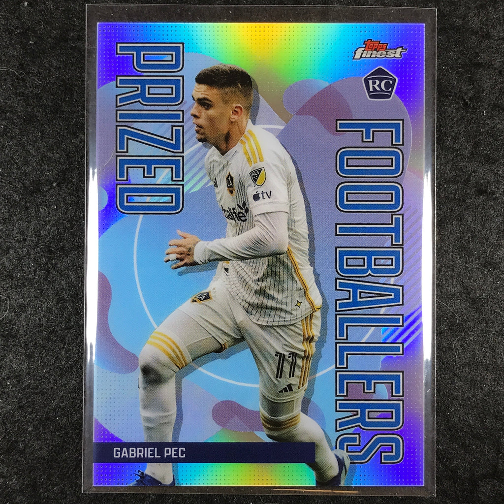 2024 Topps Finest MLS GABRIEL PEC Prized Footballers Rookie #20 – Cherry Collectables