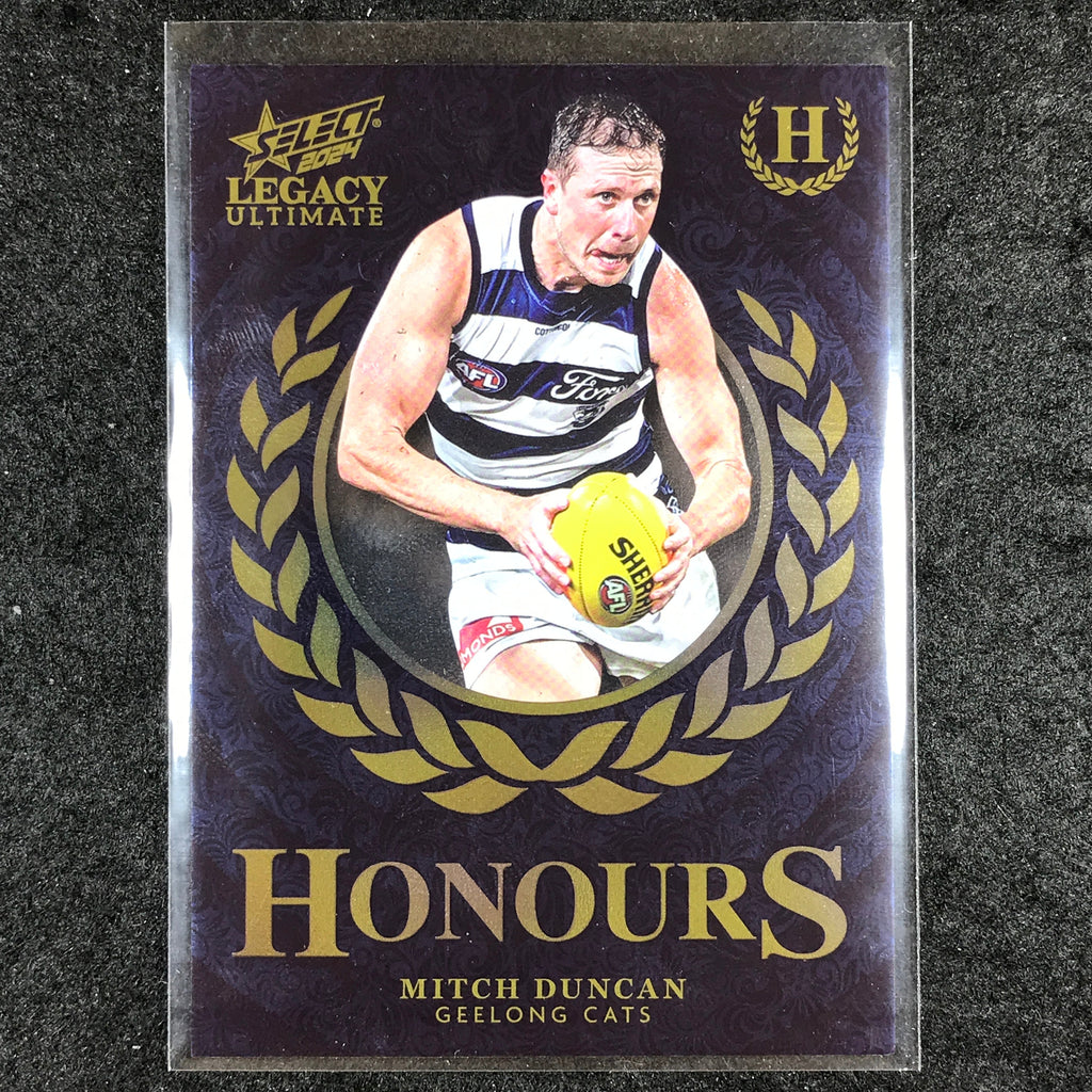 2024 Select AFL Legacy Ultimate MITCH DUNCAN Honours 127/255 #72 – Cherry Collectables