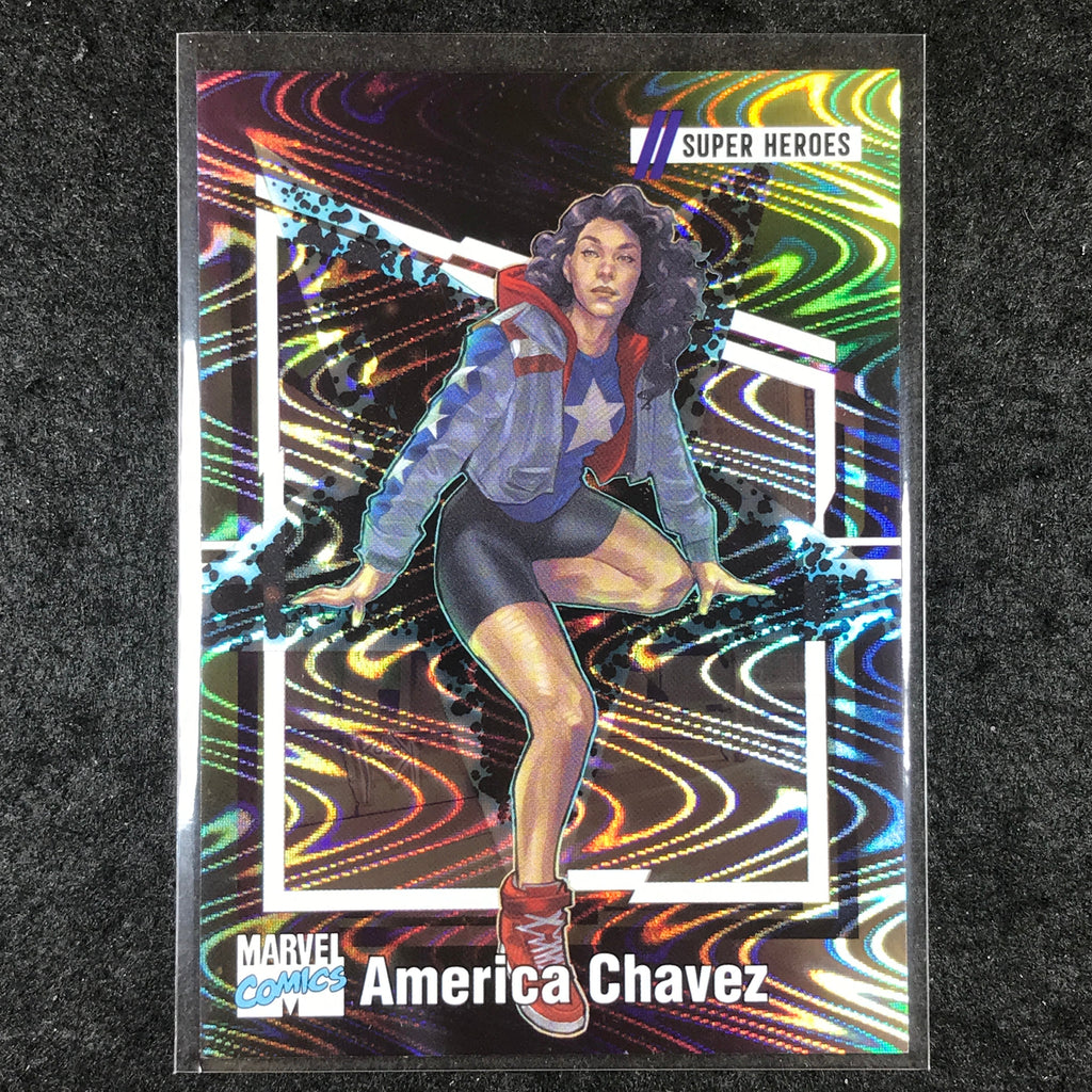 2024 Marvel Renditions Spider-Man AMERICAN CHAVEZ Impel Verve 40/90 #7 – Cherry Collectables