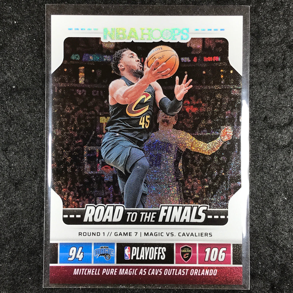 2024-25 Hoops DONOVAN MITCHELL Road to the Finals First Round Recap #6 – Cherry Collectables