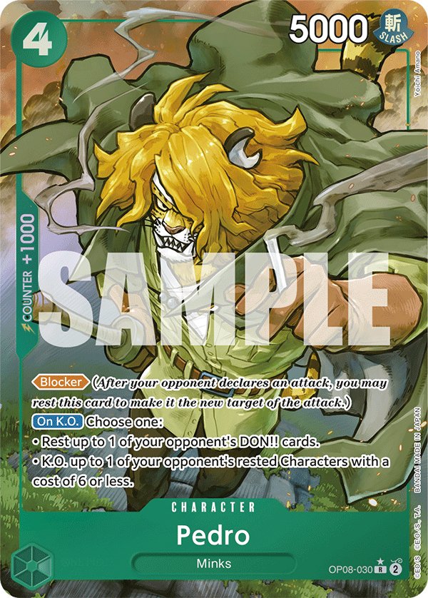ALTERNATE ART Pedro OP08-030 - R OP-08 Two Legends – Cherry Collectables