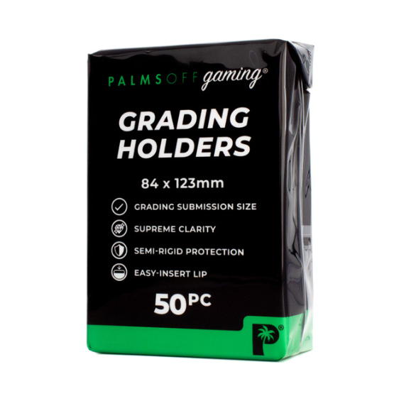 Palms Off Gaming - Grading Holders Semi Rigid - 50pc – Cherry Collectables