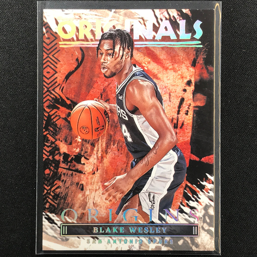 2022-23 Origins Blake Wesley Originals Rookie Base No 4 – Cherry Collectables