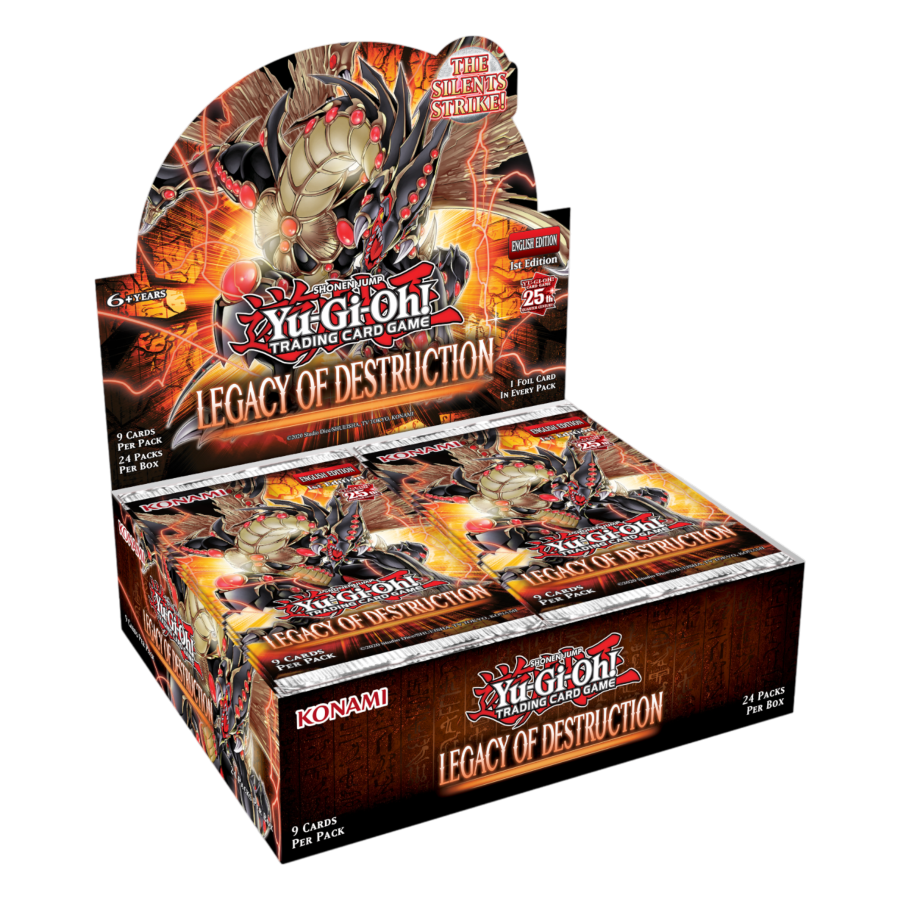 Yu-Gi-Oh! TCG Legacy of Destruction Booster Box – Cherry Collectables