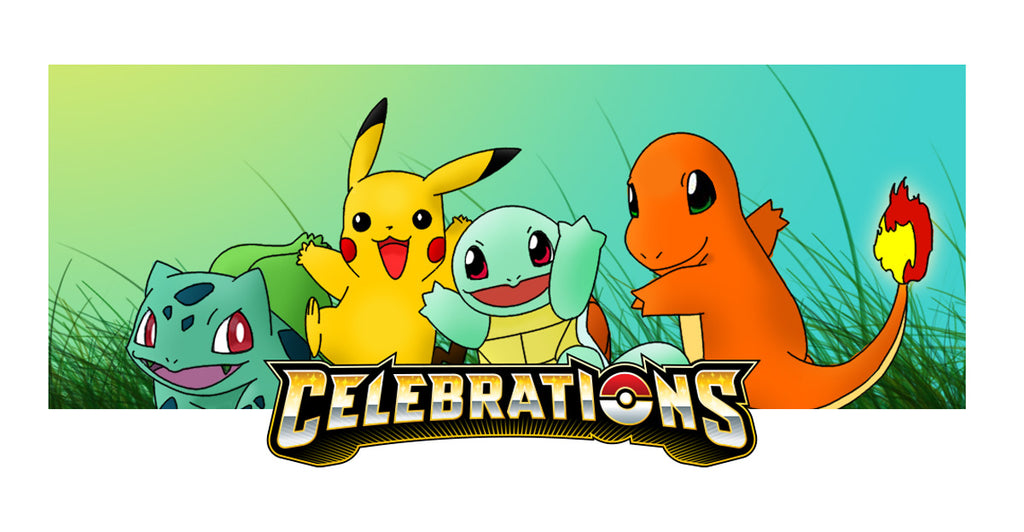 UPDATE: PIKACHU CARDS REVEALED! POKÉMON CELEBRATIONS MARKS THE 25TH AN ...