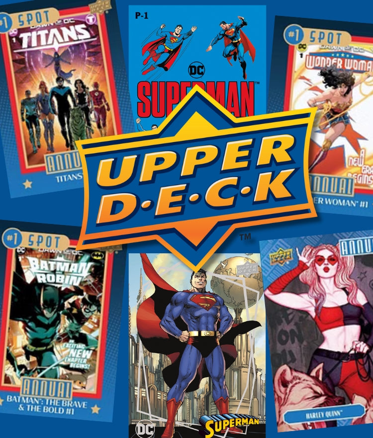Upper Deck and DC Comics Team Up for New Collectables! – Cherry Collectables