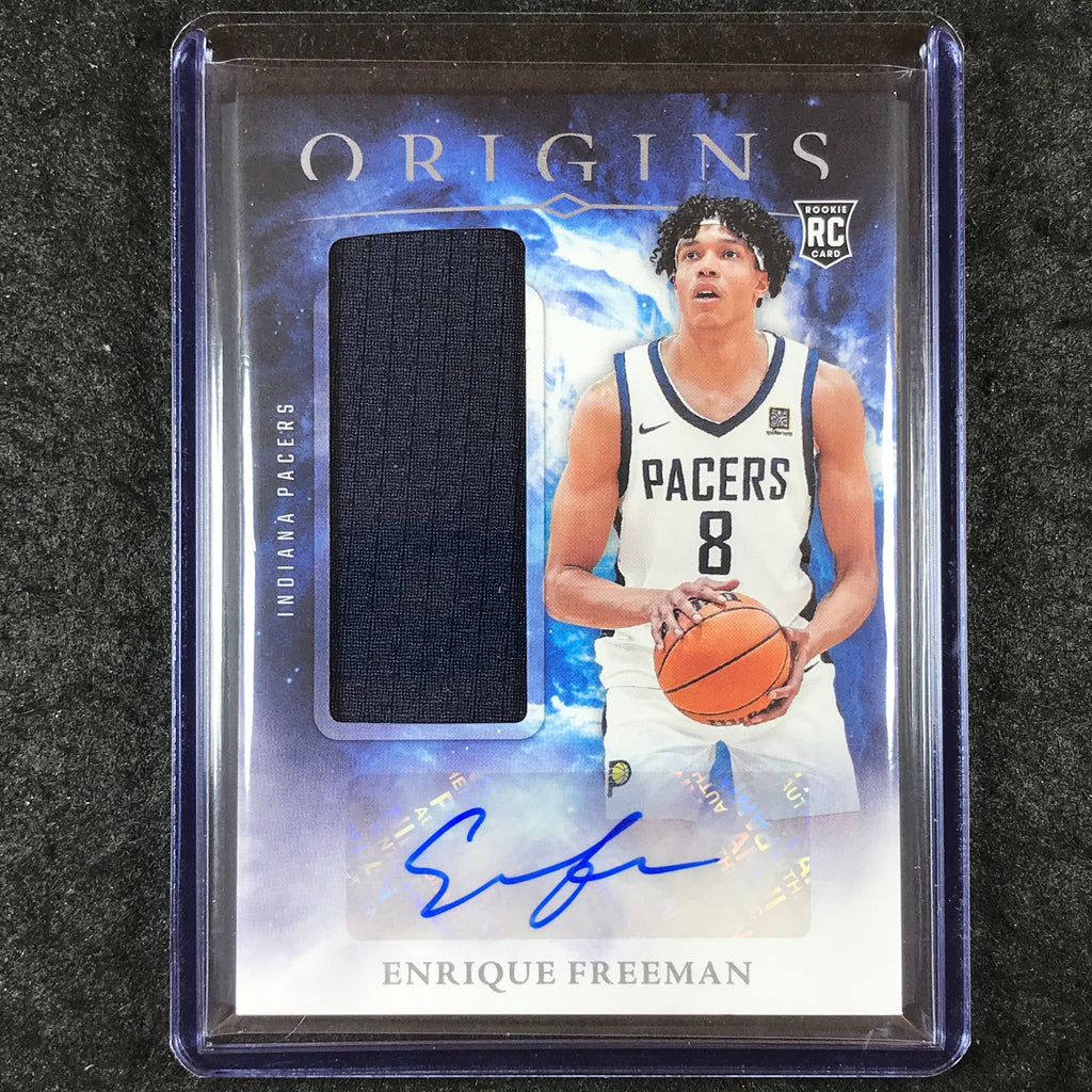 2024-25 Origins ENRIQUE FREEMAN Rookie Jersey Autographs Base #EFP ...