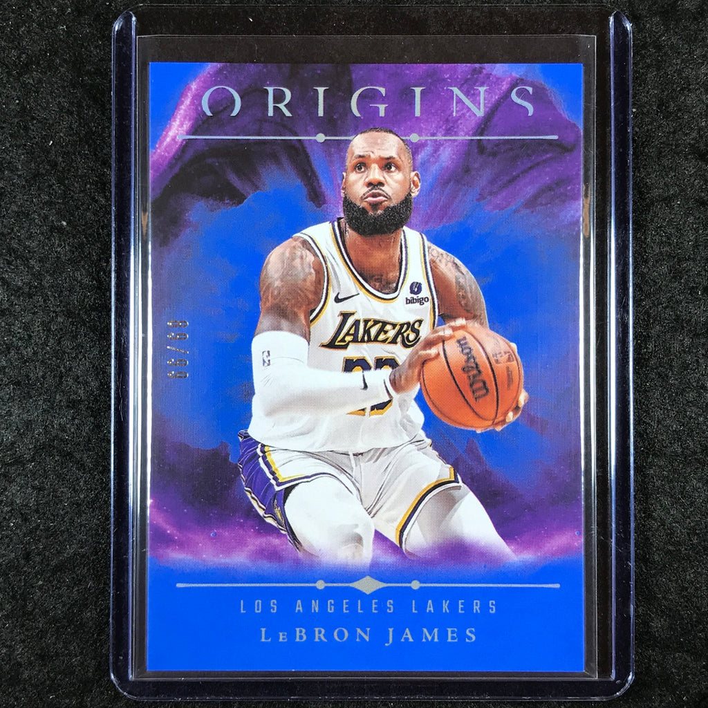 2024-25 Origins LEBRON JAMES Base Blue 89/99 #35 – Cherry Collectables
