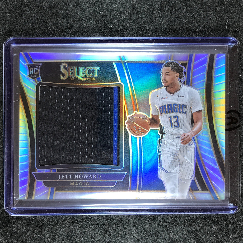 2023-24 Select JETT HOWARD Rookie Jumbo Swatches Jersey Relic #JT (A ...