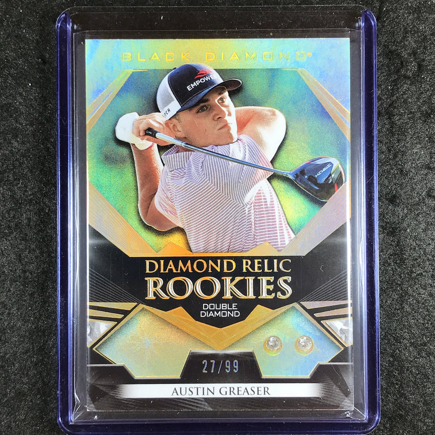 2024 Portfolio Golf AUSTIN GREASER Diamond Relic Rookie Gem Double Dia ...