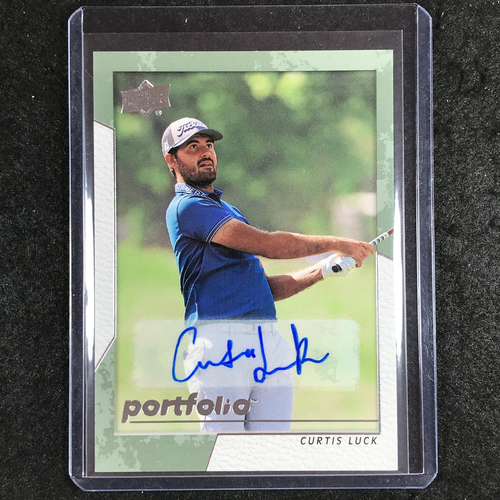 2024 Portfolio Golf CURTIS LUCK Base Autograph #22 – Cherry Collectables