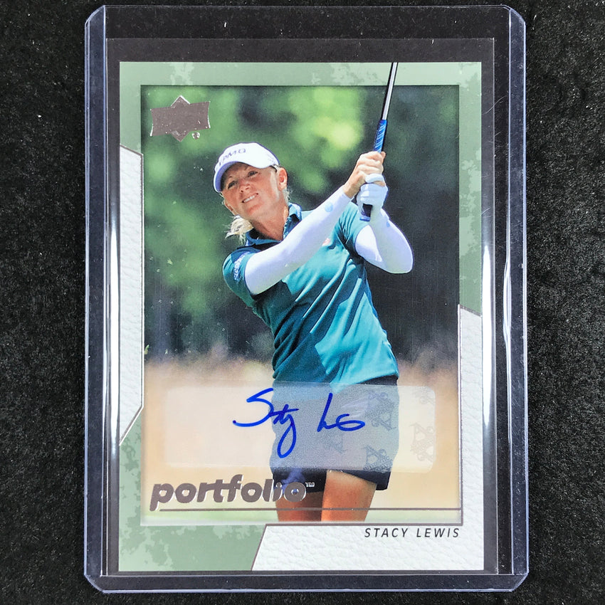 2024 Portfolio Golf STACY LEWIS Base Autograph #31 – Cherry Collectables