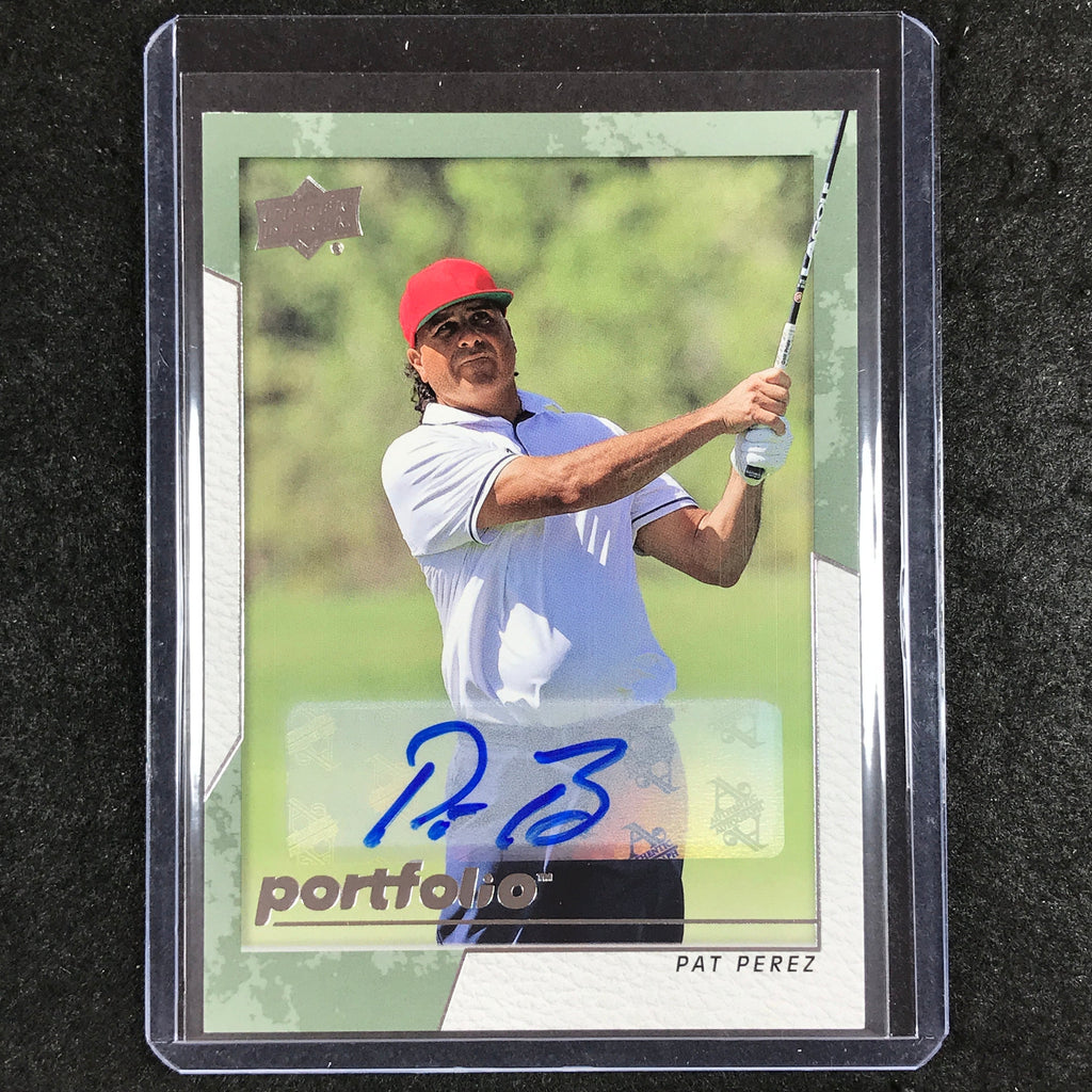 2024 Portfolio Golf PAT PEREZ Base Autograph #37 – Cherry Collectables