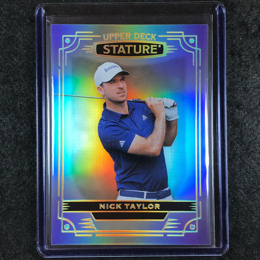 2024 Portfolio Golf NICK TAYLOR Stature Base #7 – Cherry Collectables