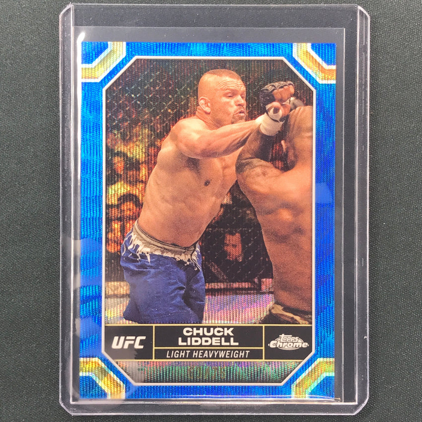2024 Topps Chrome UFC CHUCK LIDDELL Base Blue Wave 63/75 – Cherry ...