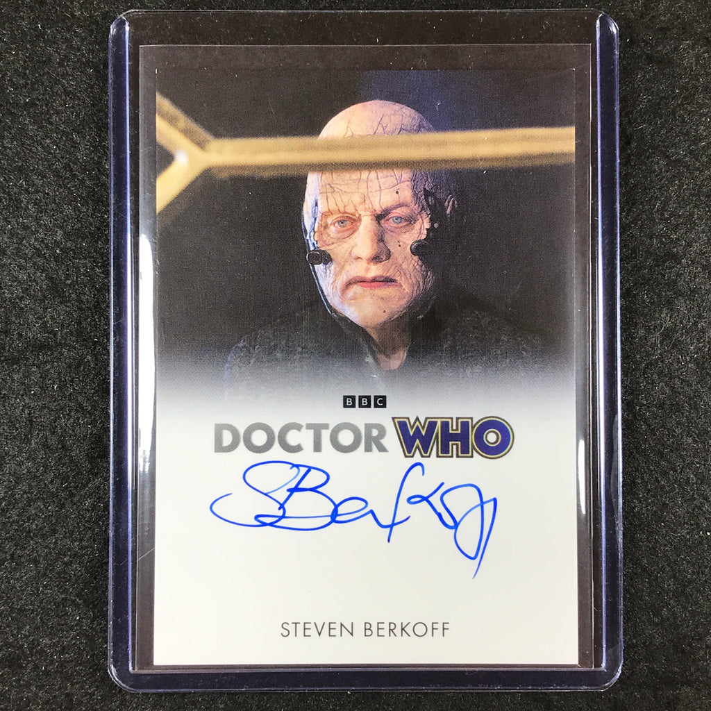 2024 Doctor Who Series 5-7 STEVEN BERKOFF AS SHAKRI Full Bleed Auto ...
