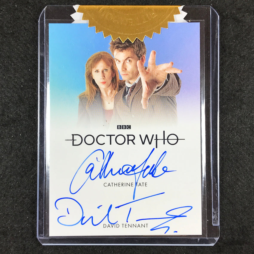 2024 Doctor Who Series 5-7 CATHERINE TATE DAVID TENNANT Dual Auto Ince ...