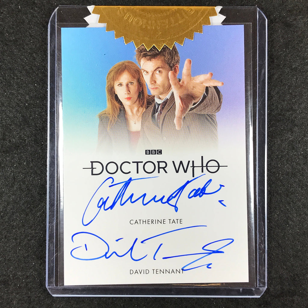 2024 Doctor Who Series 5-7 CATHERINE TATE DAVID TENNANT Dual Auto Ince ...
