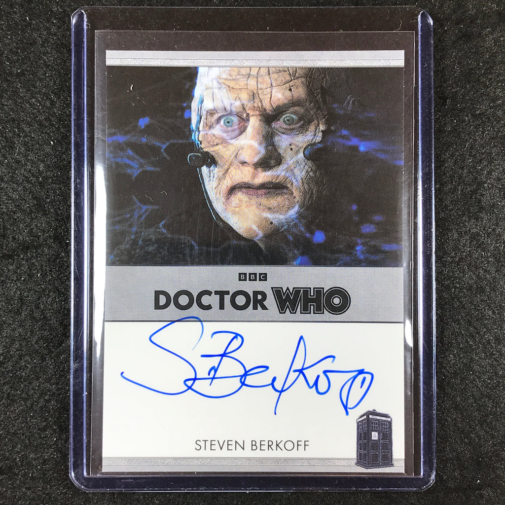 2024 Doctor Who Series 5-7 STEVEN BERKOFF AS SHAKRI Bordered Auto ...
