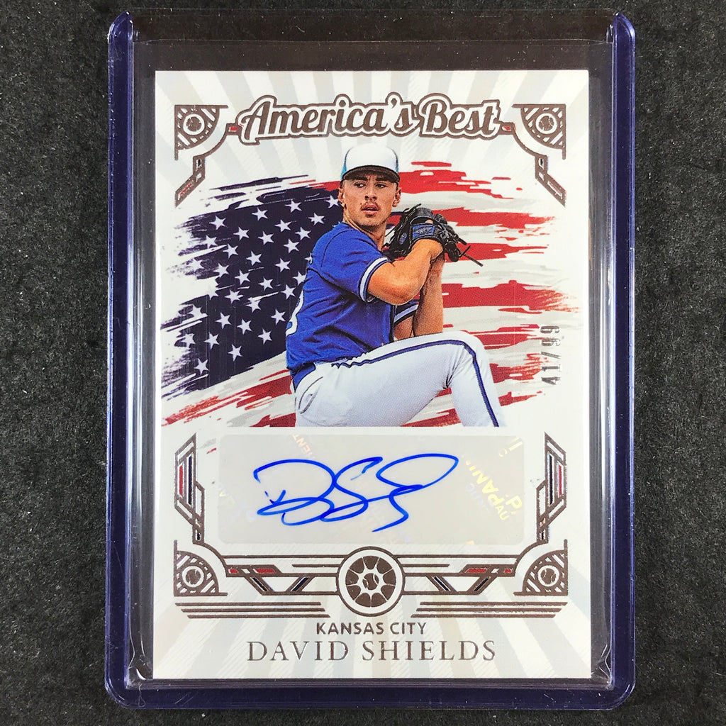 2025 Boys of Summer DAVID SHIELDS America's Best Signatures Auto 41/99 ...