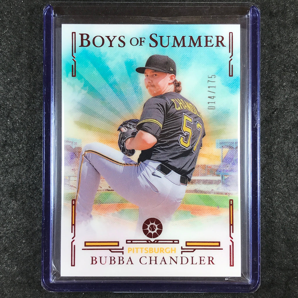 2025 Boys of Summer BUBBA CHANDLER Base Red 14/175 #86 – Cherry ...