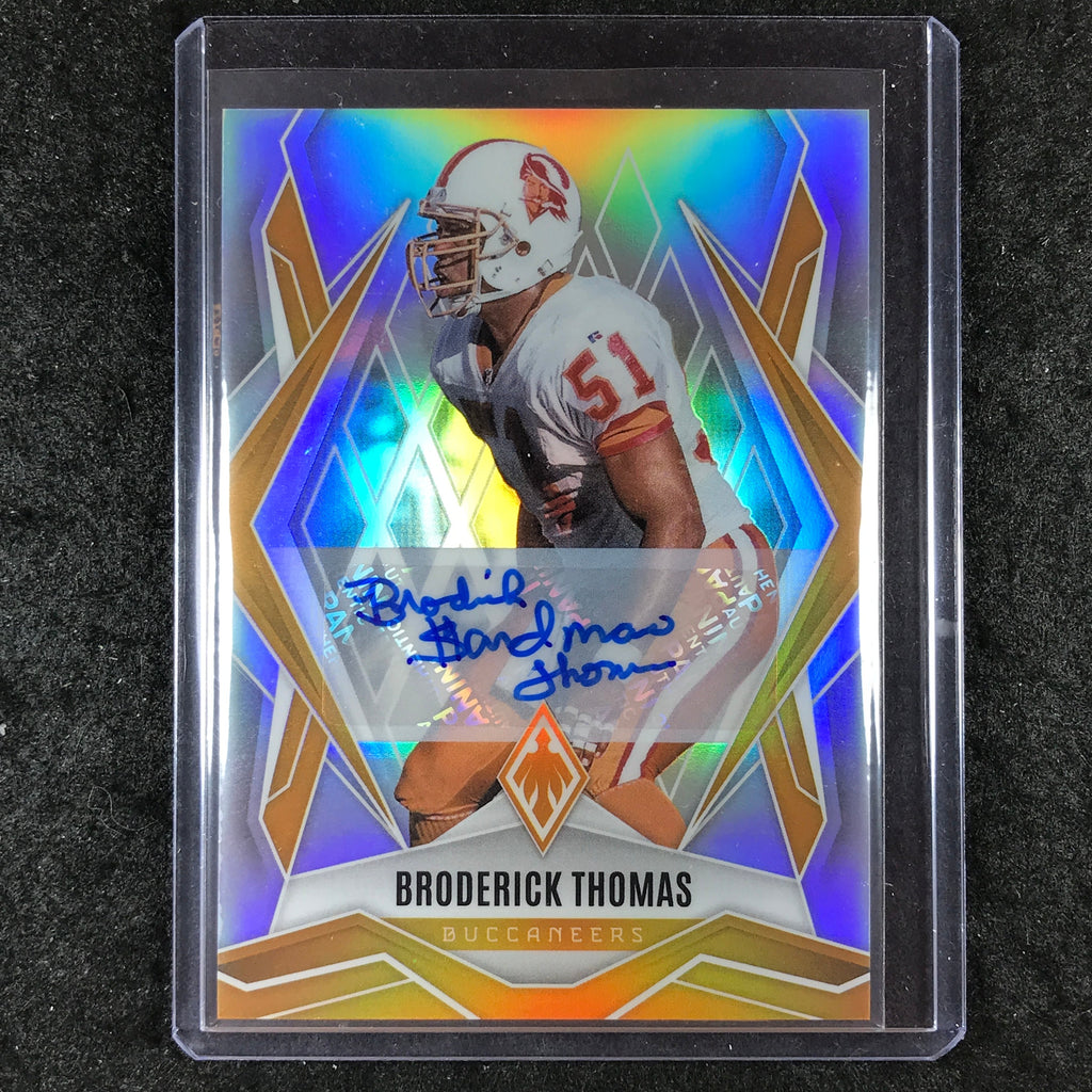 2025 Phoenix Football BRODERICK THOMAS Base Auto Silver 131/199 #20 ...