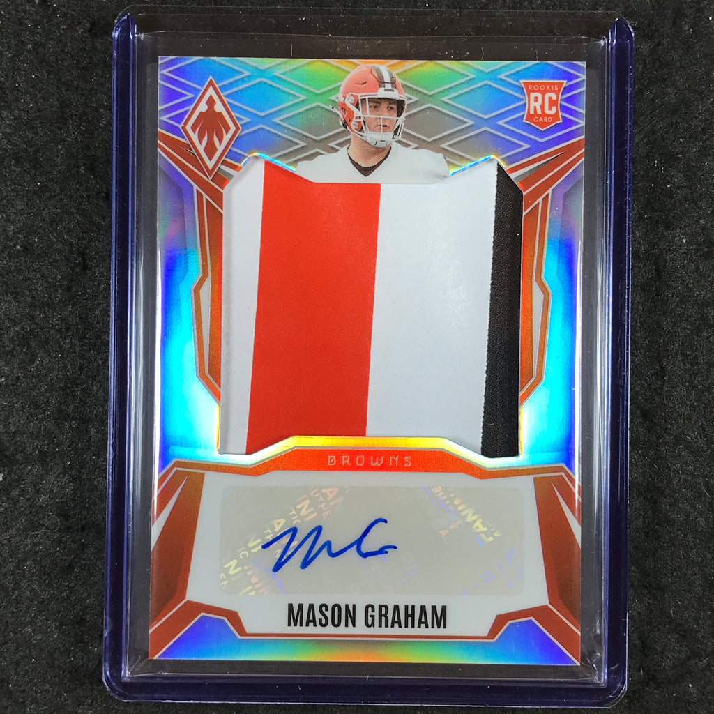 2025 Phoenix Football MASON GRAHAM RPS Rookie Patch Auto Silver 70/149 ...