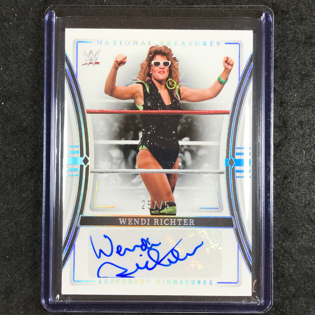 2024 National Treasures WWE WENDI RICHTER Legendary Signatures Auto Si ...