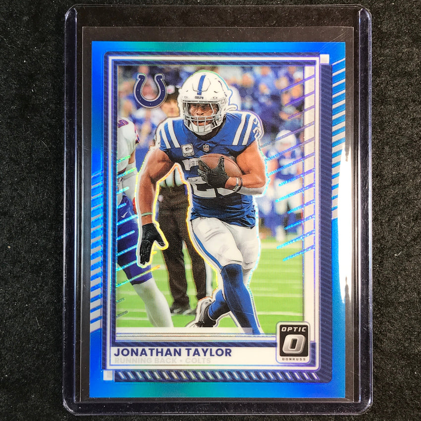 2025 Donruss Optic Football JONATHAN TAYLOR Base Aqua 270/349 #49 ...