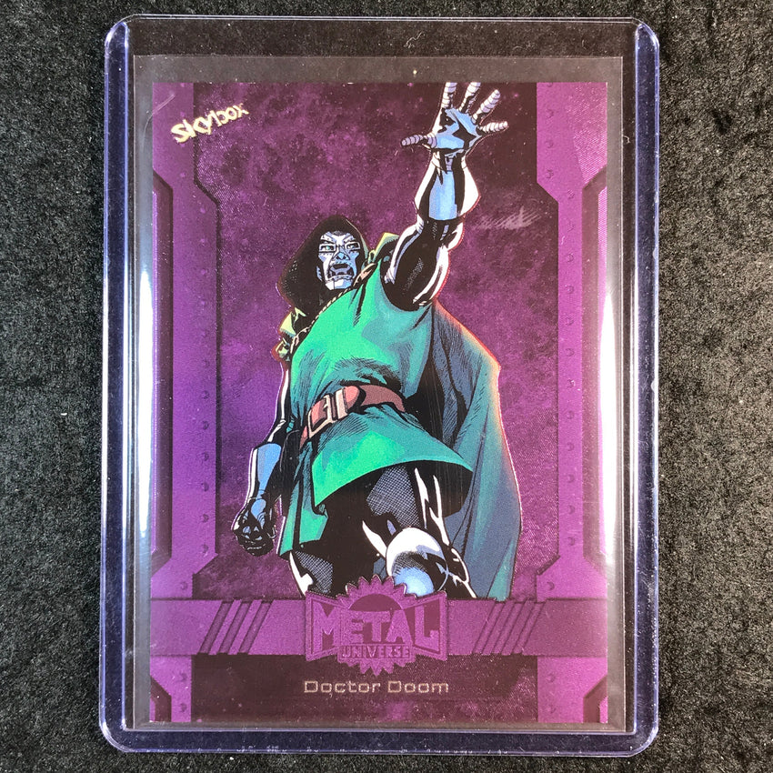 2024 Marvel Metal Universe Avengers DOCTOR DOOM Base Purple FX 153/199 ...