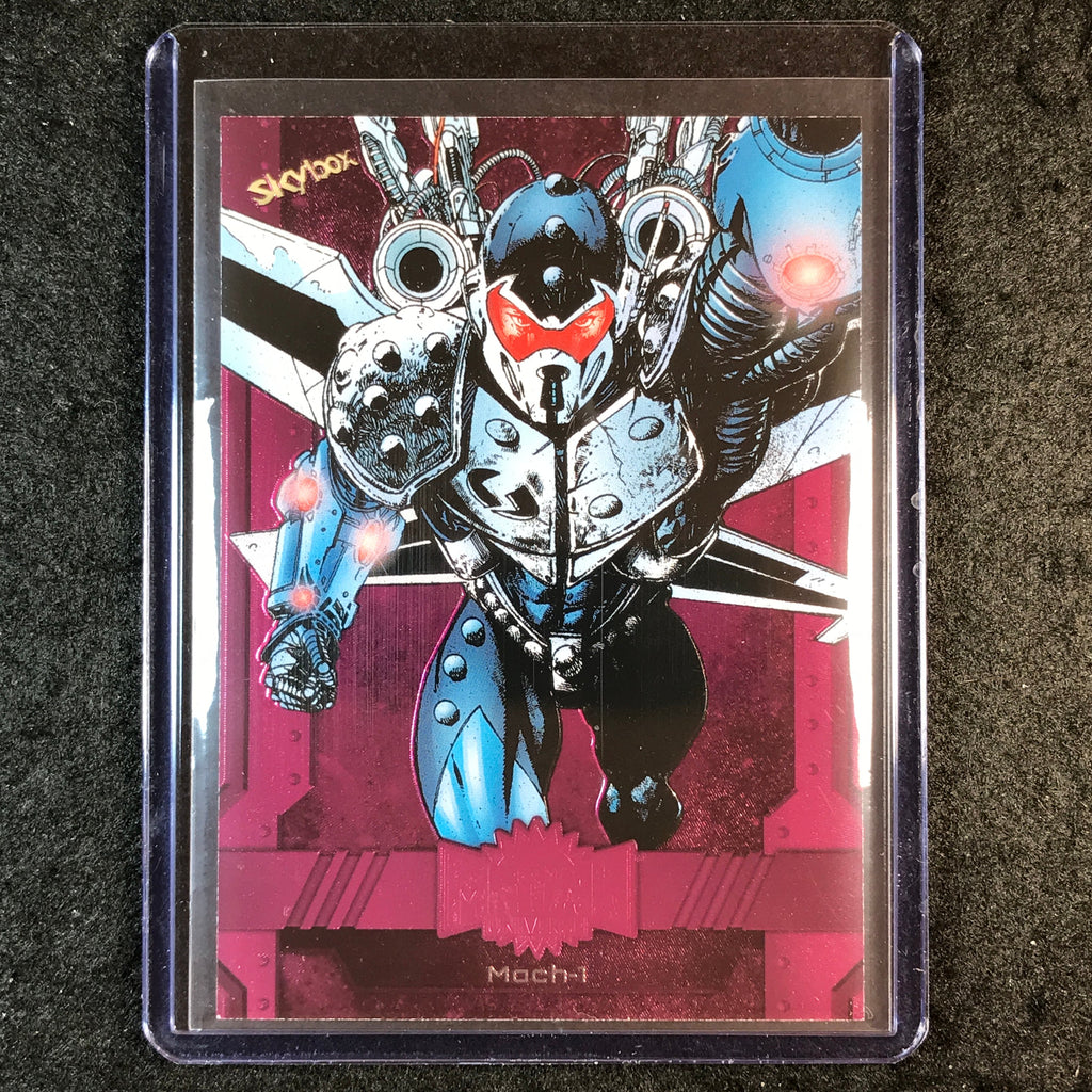 2024 Marvel Metal Universe Avengers MACH-1 Base Pink FX 36/75 #92 ...