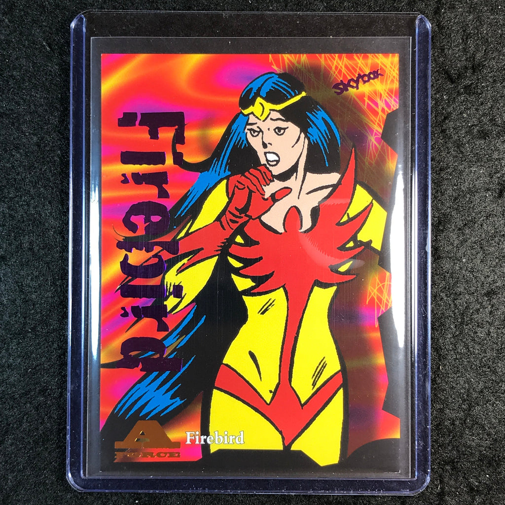 2024 Marvel Metal Universe Avengers FIREBIRD A-Force Rave Mighty 42/63 ...