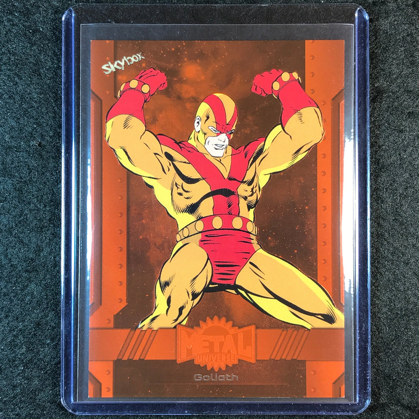 2024 Marvel Metal Universe Avengers GOLIATH Orange FX 10/25 #181 ...