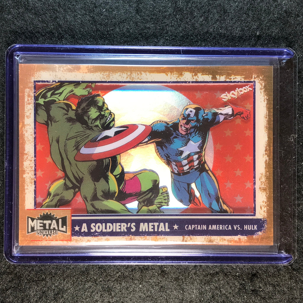 2024 Marvel Metal Universe Avengers HULK A Soldier's Metal #9 – Cherry ...
