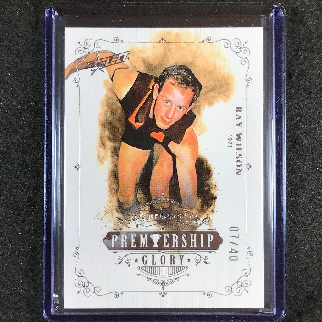 2024 Select AFL Supremacy RAY WILSON Premiership Glory 7/40 #74 ...