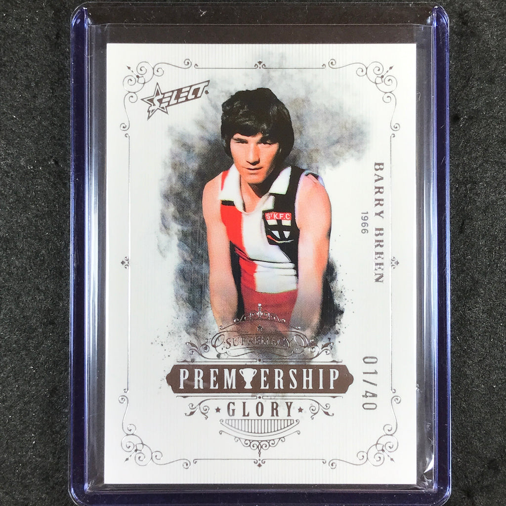 2024 Select AFL Supremacy BARRY BREEN Premiership Glory 1/40 #83 ...
