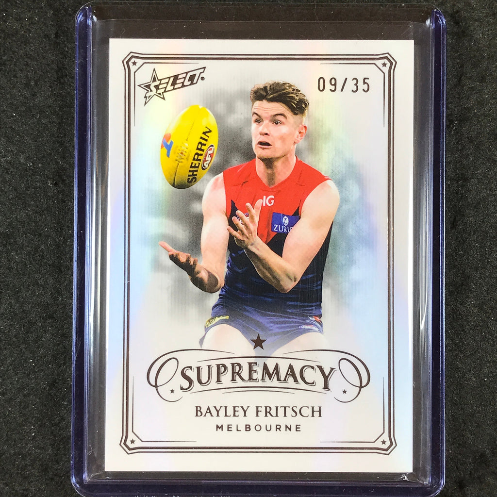 2024 Select AFL Supremacy BAYLEY FRITSCH Black Pearl 9/35 #91 – Cherry ...