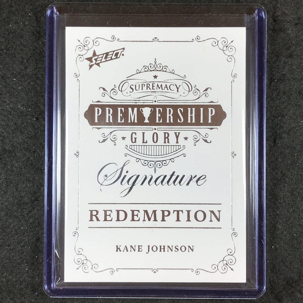 2024 Select Supremacy KANE JOHNSON Premiership Glory Signature Redempt ...
