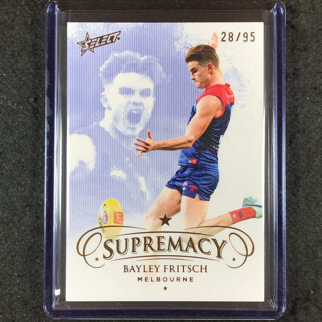 2024 Select AFL Supremacy BAYLEY FRITSCH Gold 28/95 #91 – Cherry ...