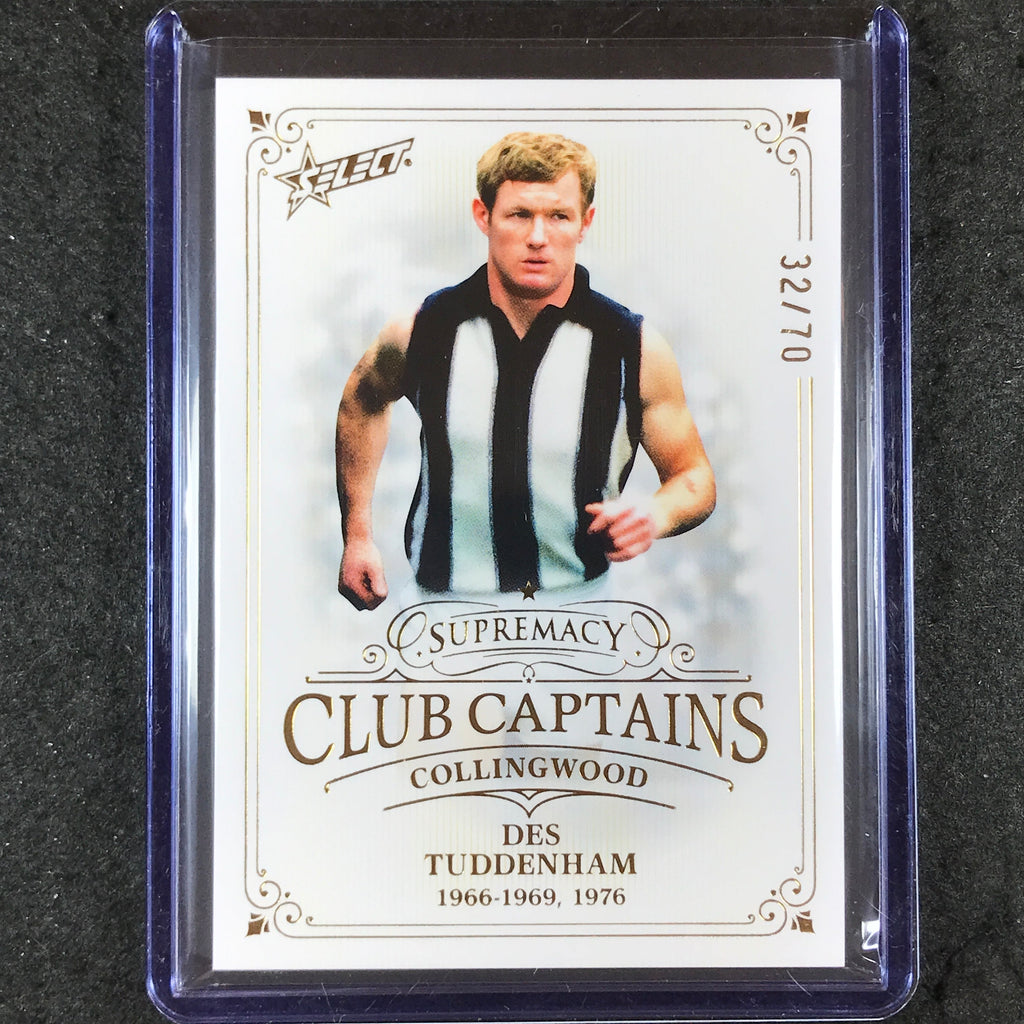 2024 Select AFL Supremacy DES TUDDENHAM Club Captains 32/70 #16 ...