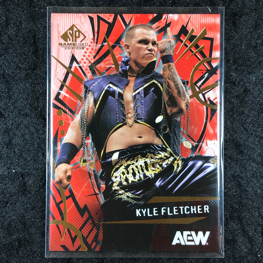 2025 AEW SP Game Used KYLE FLETCHER Base Red #55 – Cherry Collectables