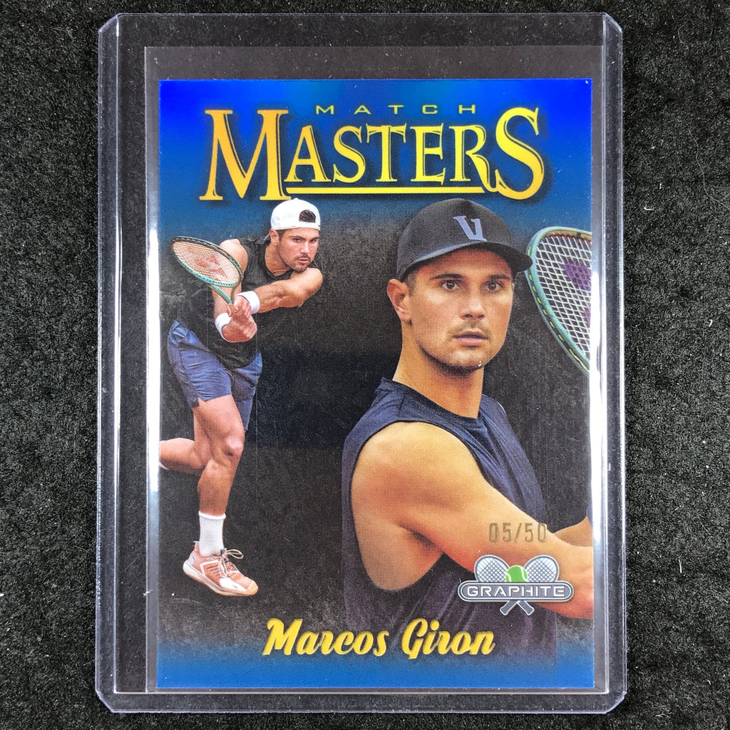 2024 Topps Graphite Tennis MARCOS GIRON Match Masters Blue 5/50 #MG ...