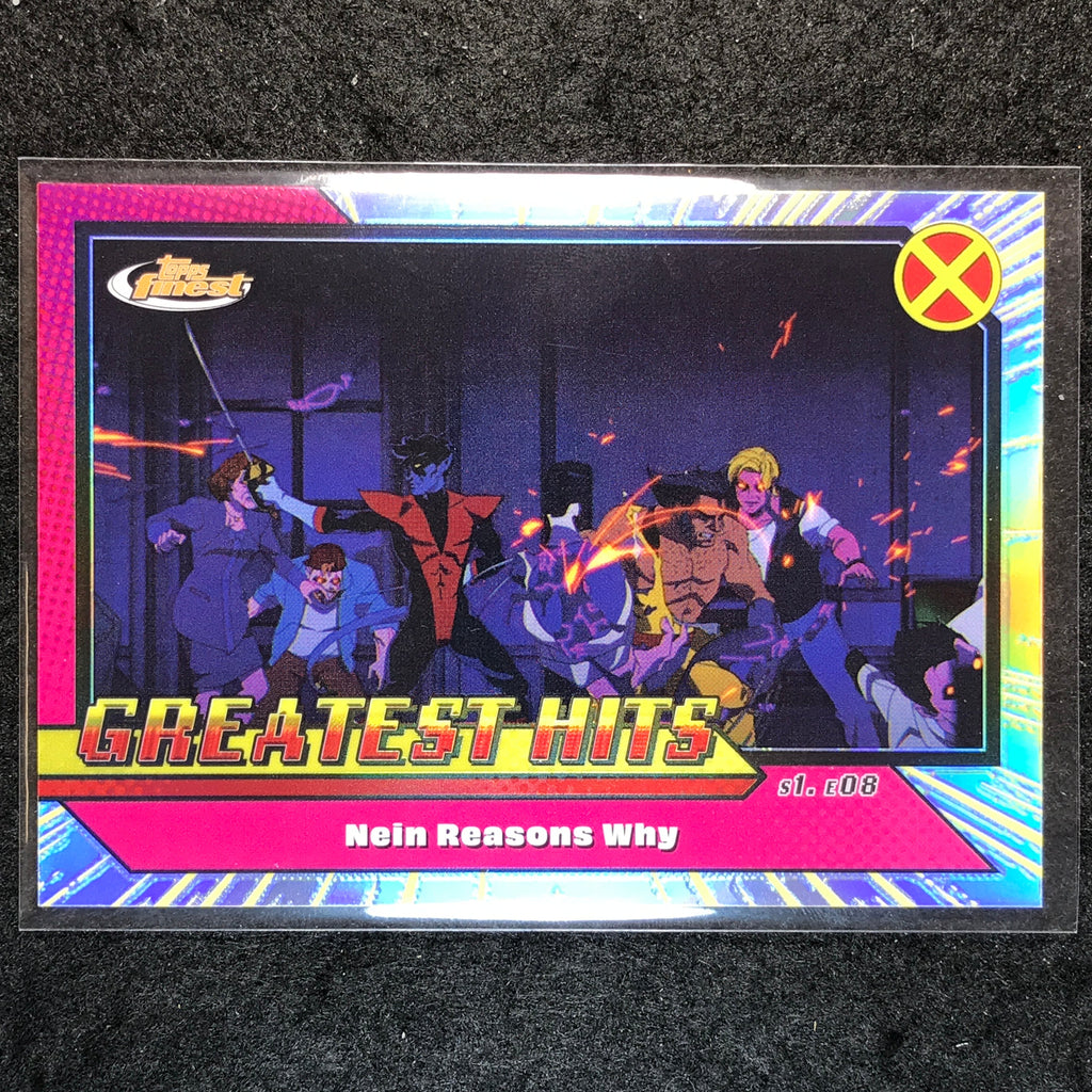 2025 Topps Finest X-Men '97 NEIN REASONS WHY Greatest Hits #15 – Cherry ...