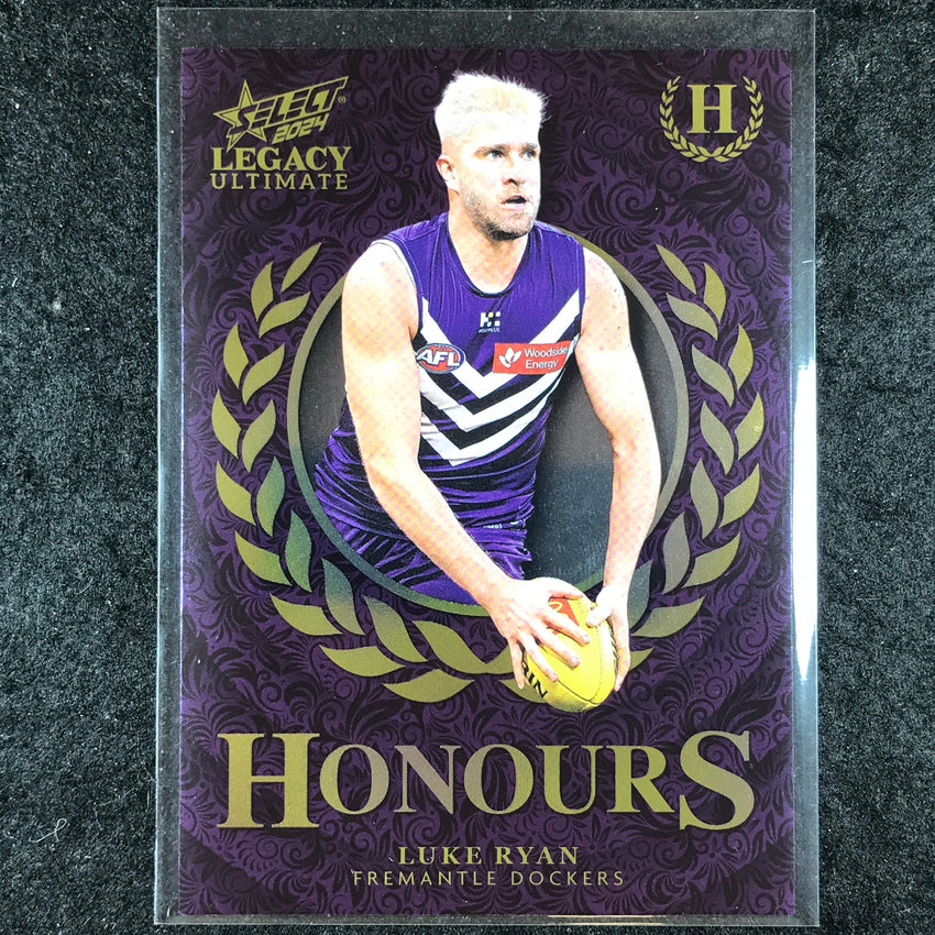 2024 Select AFL Legacy Ultimate LUKE RYAN Honours 94/255 #63 – Cherry ...