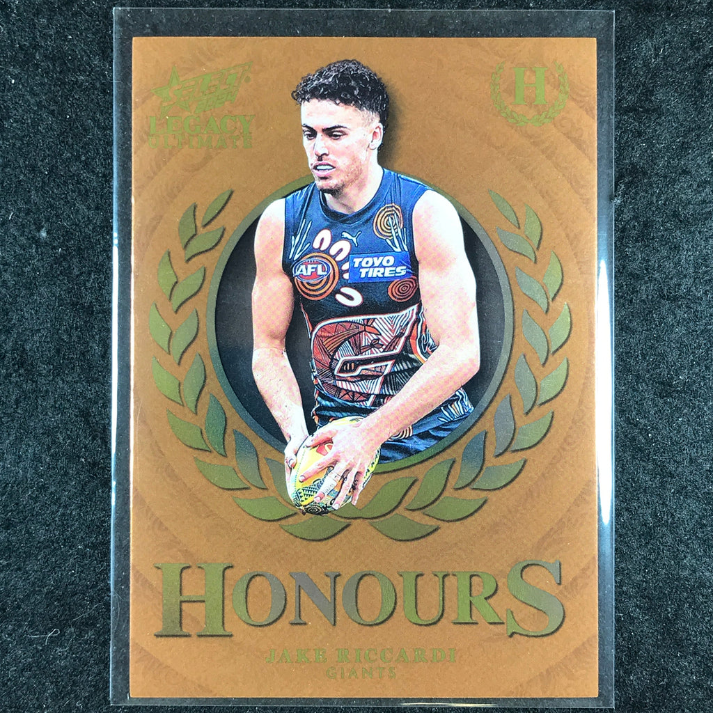 2024 Select AFL Legacy Ultimate JAKE RICCARDI Honours 78/255 #85 ...