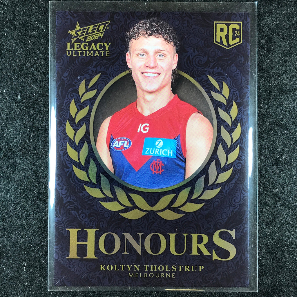 2024 Select AFL Legacy Ultimate KOLTYN THOLSTRUP Honours Rookie 49/255 ...
