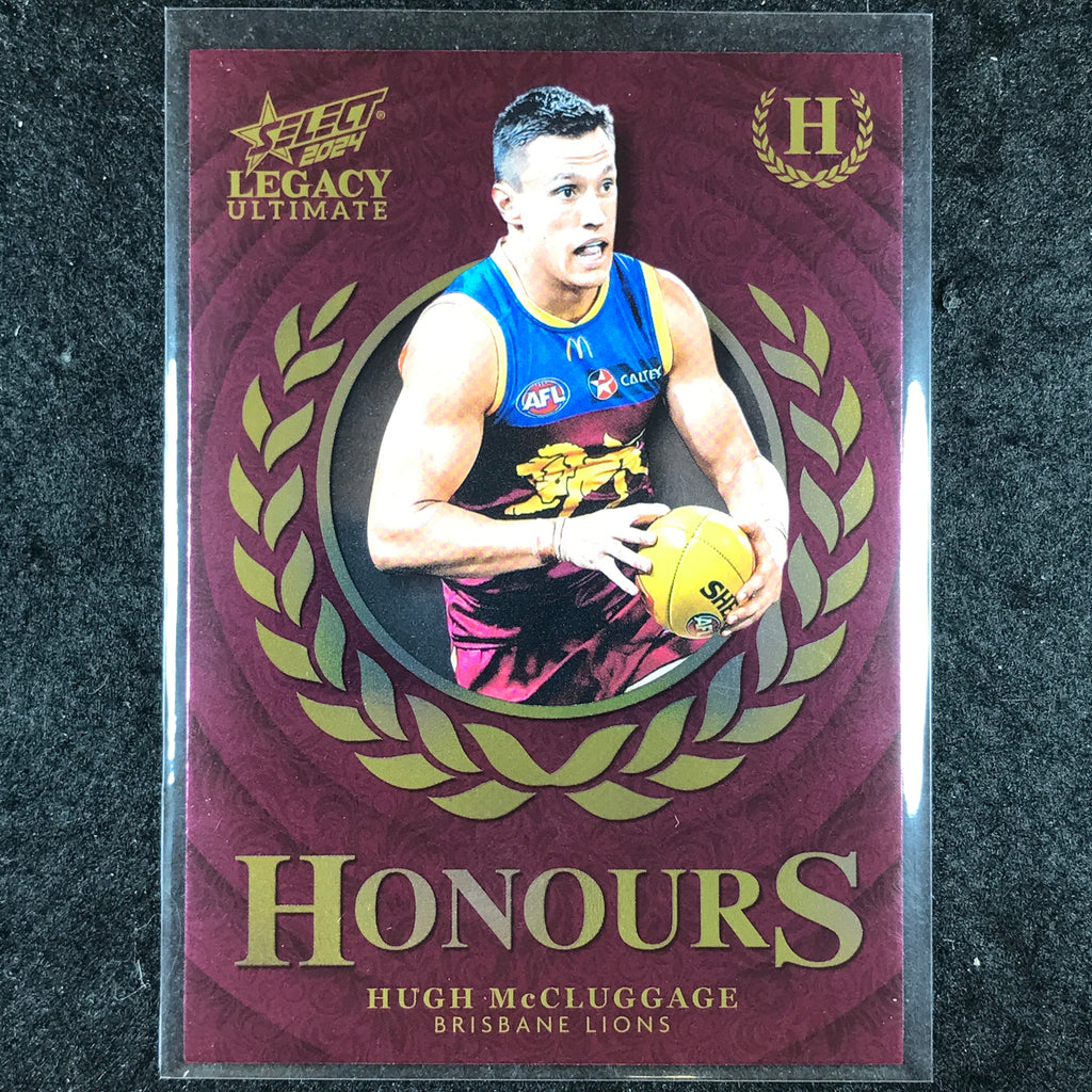2024 Select AFL Legacy Ultimate HUGH MCCLUGGAGE Honours 14/255 #19 ...