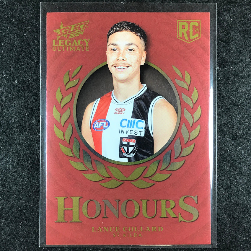 2024 Select AFL Legacy Ultimate LANCE COLLARD Honours Rookie 73/255 #2 ...